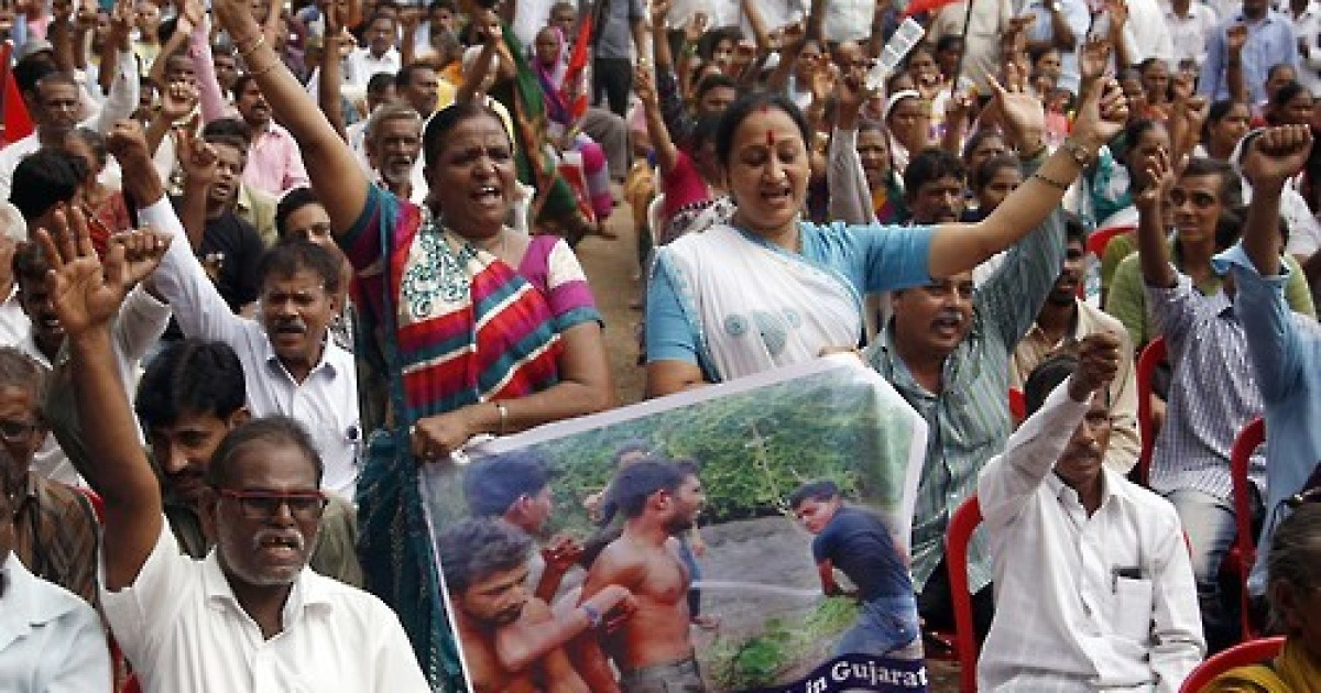 India Caste Protests