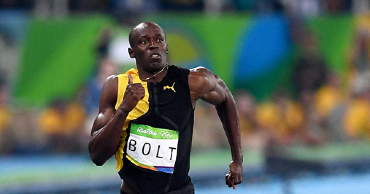 [포토] 여유넘치는 피니시 - 리우올림픽 육상 남자 100m (13)