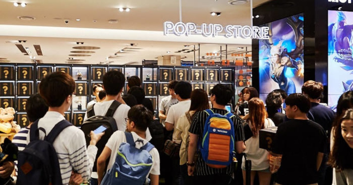 리그오브레전드(LoL) 팝업스토어, 한 달간 5만명 방문