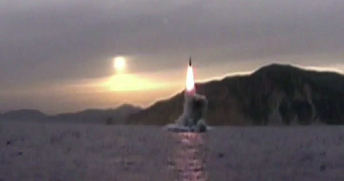 北 SLBM 1발 시험발사..500km 비행