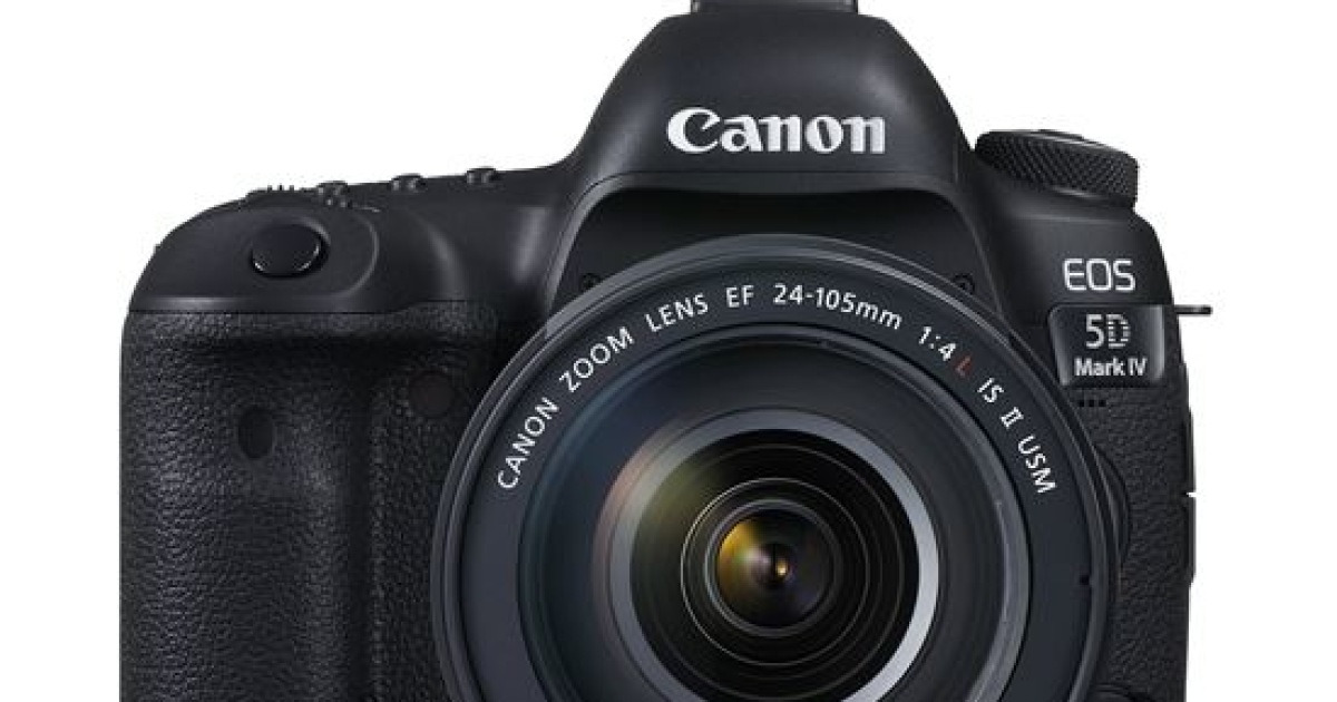 캐논, 'EOS 5D Mark IV' 발표..내달 20일 출시 '429만원'