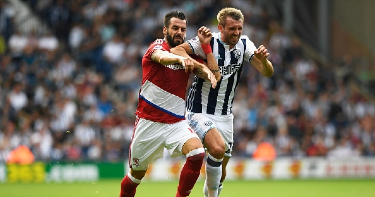 [EPL 리뷰] 미들즈브러, WBA 원정서 0-0 무..3G 무패행진