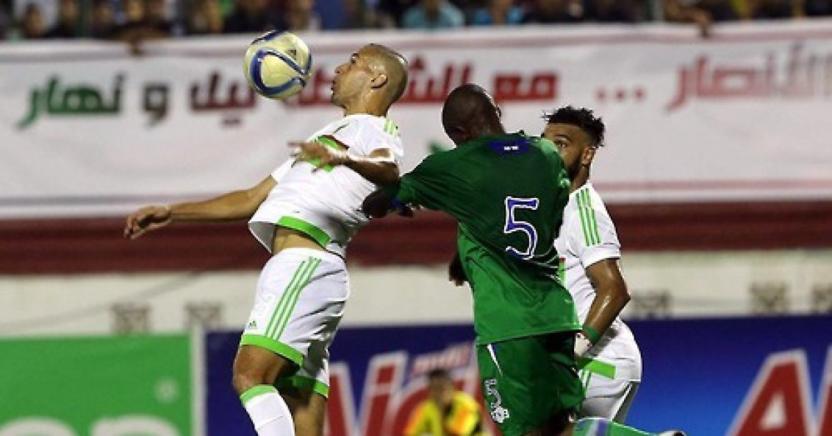 ALGERIA SOCCER AFRICA CUP QUALIFICATION