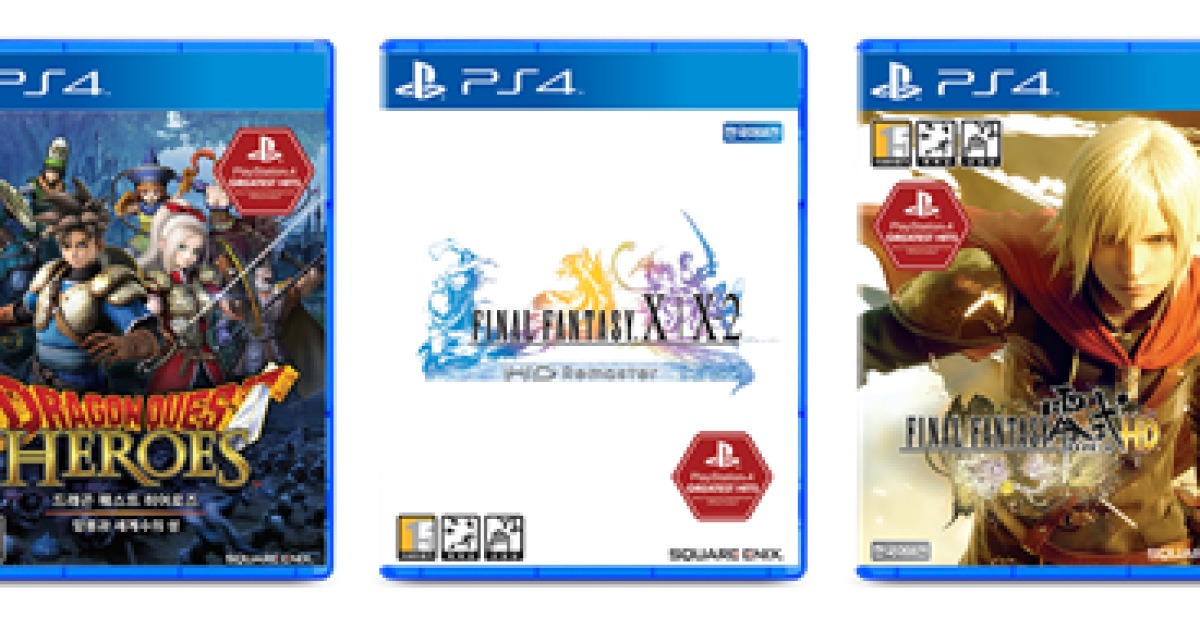 SIEK, PS4 베스트 타이틀 5종 출시