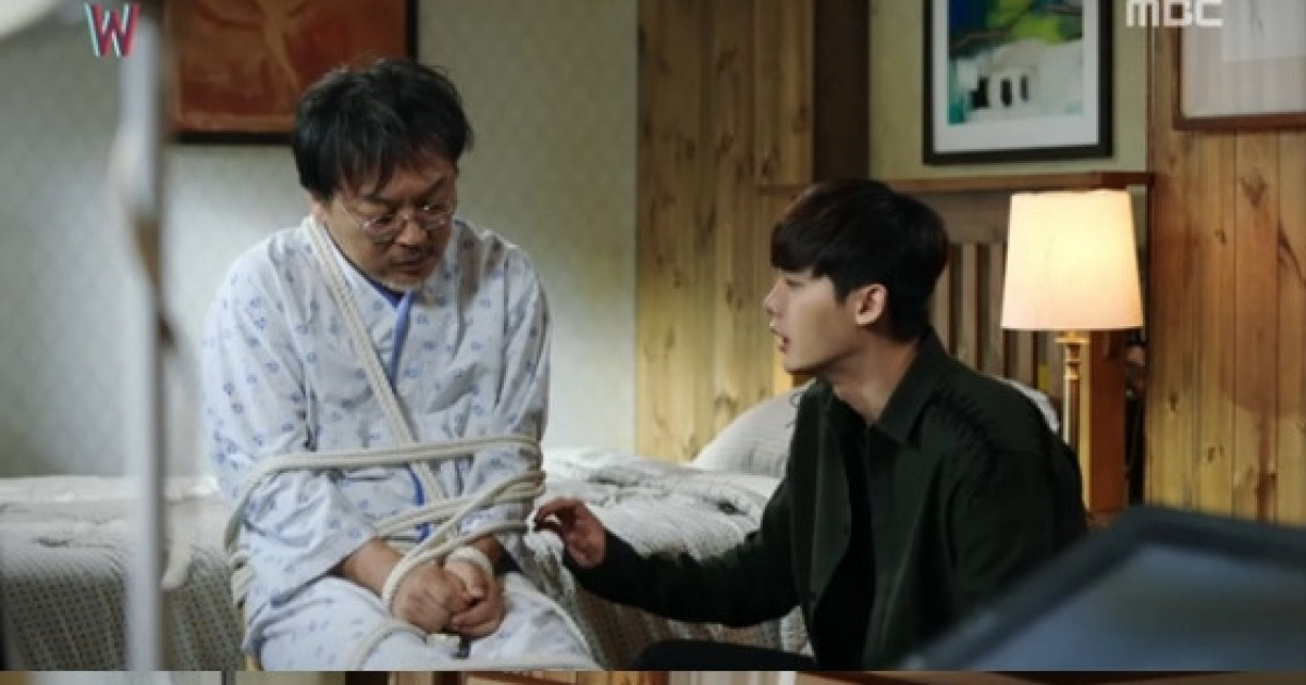 밤TView]'W' 김의성, 이종석에 눈물의 부탁 "날 죽여줘"