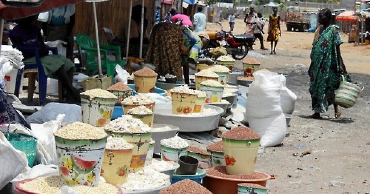 SOUTH SUDAN JUBA MARKET