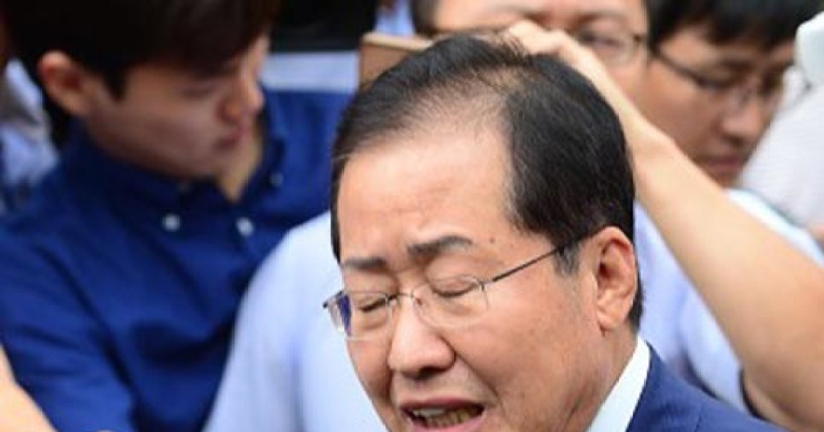 [Sung Wan-jong's List: Hong Joon-pyo Sentenced to Jail] Falling Hong ...