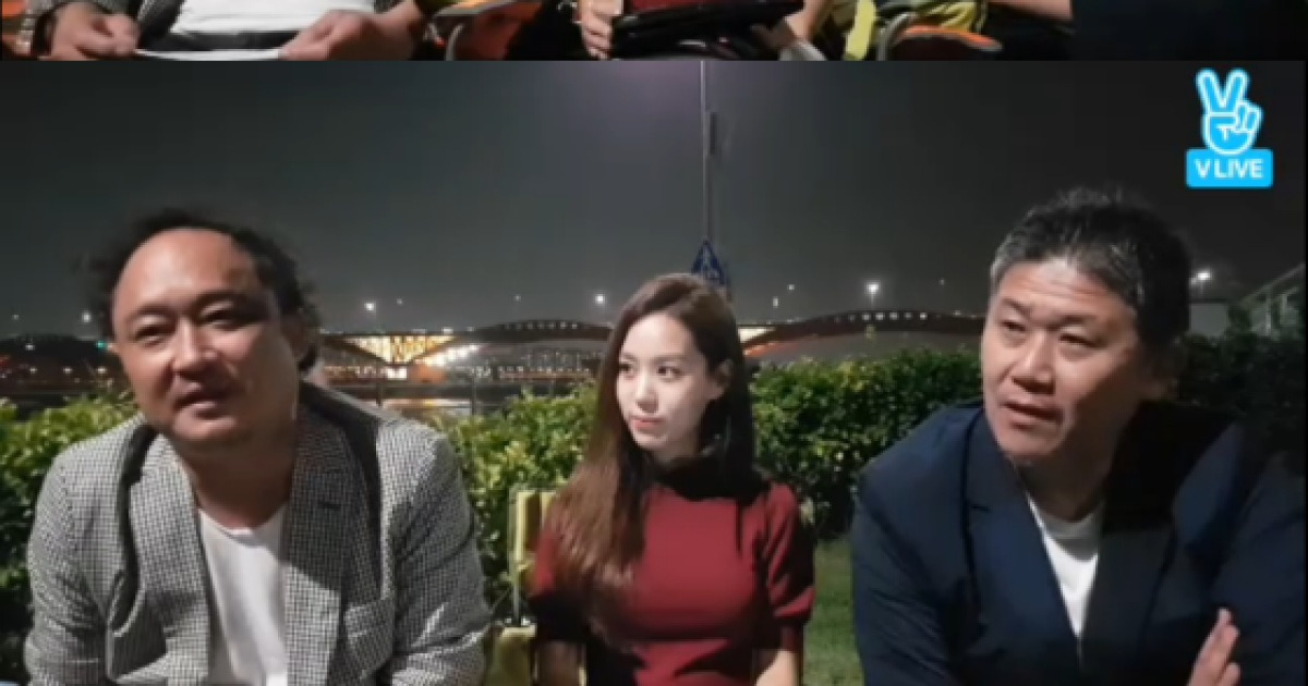 밤TView]'V앱' 김희정 "영화 '한강블루스' 시사회 빅뱅 오길"