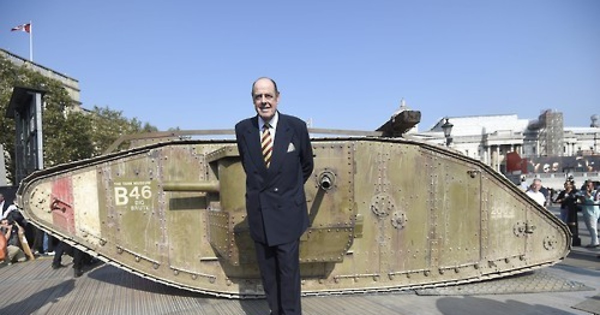 BRITAIN TANK ANNIVERSARY