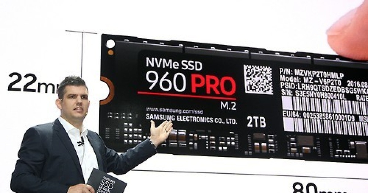 삼성전자 '960 PRO' 2TB 공개