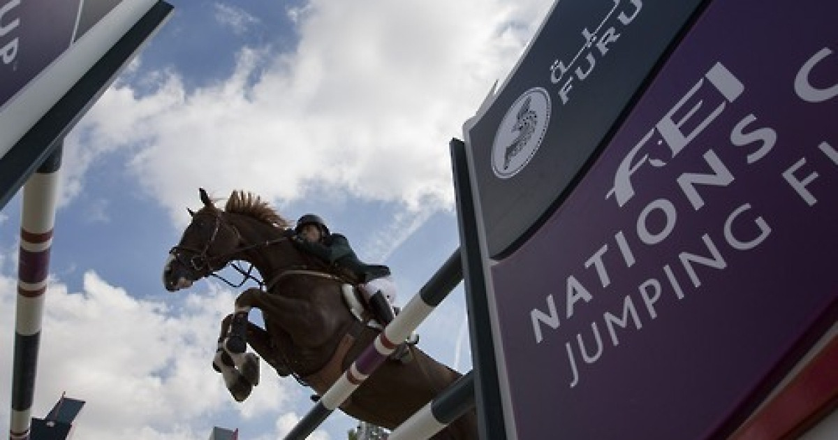 SPAIN EQUESTRIAN FURUSIYYA FEI NATIONS CUP HORSE JUMPING FINALS