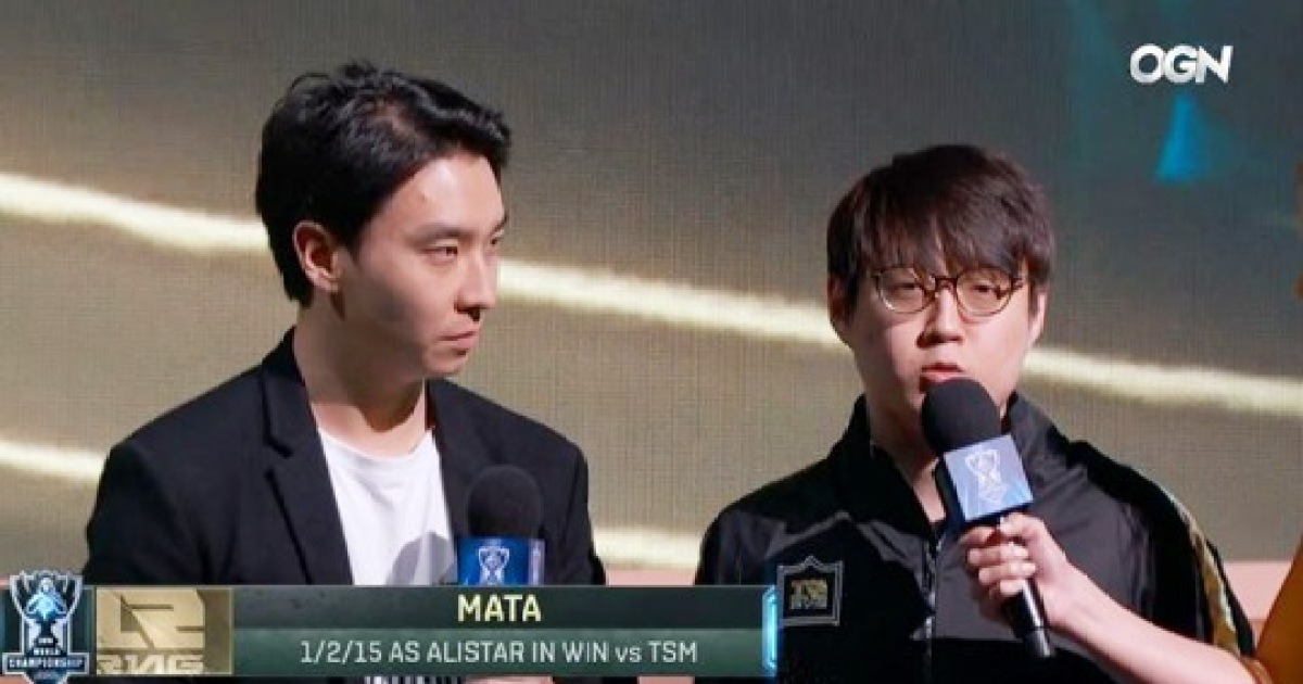 [롤드컵] RNG 'Mata' 조세형 "8강 진출팀, 마지막까지 알 수 없어"