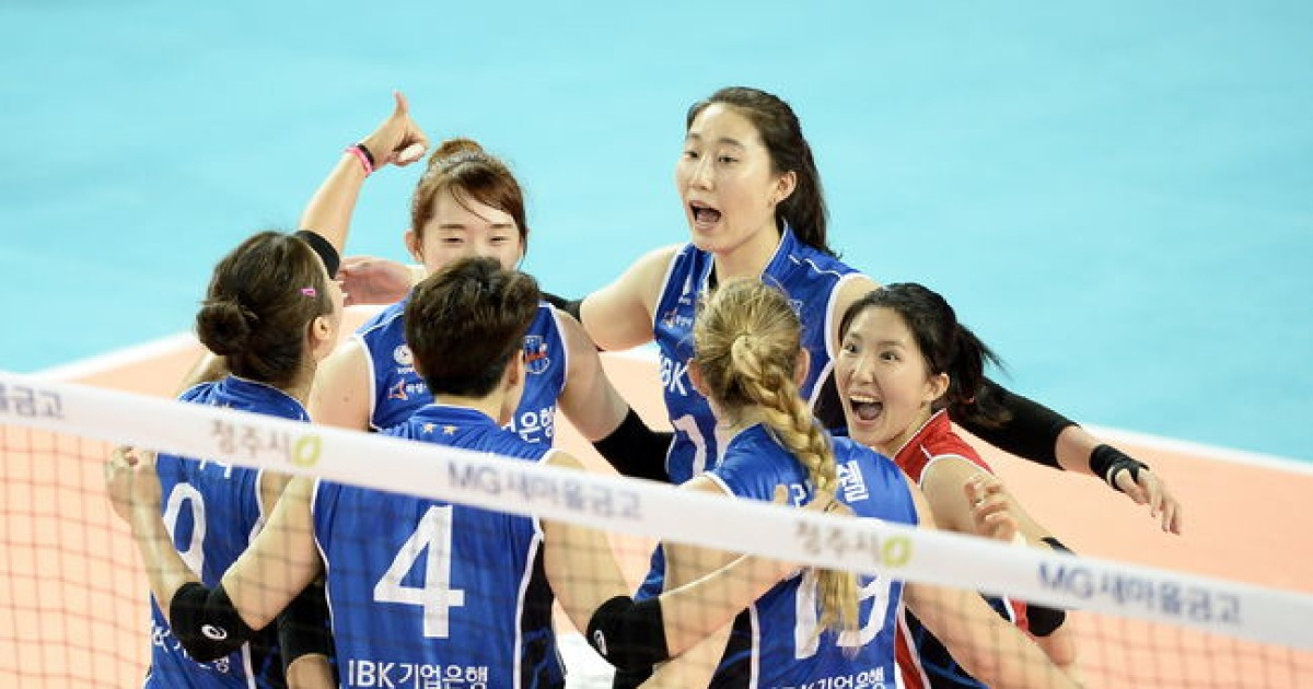 '리쉘-박정아 쌍포' IBK기업은행, KOVO컵 2연패 도전