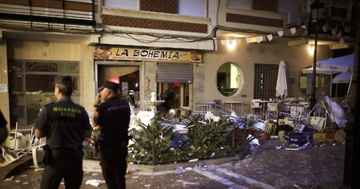 SPAIN EXPLOSION