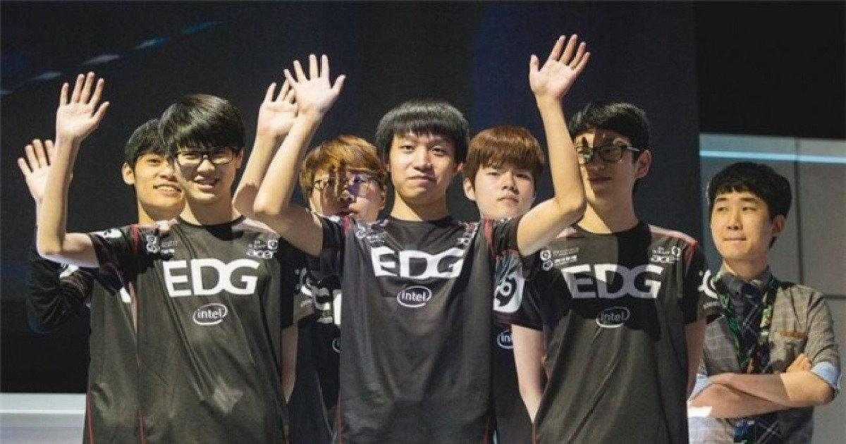 [롤드컵] 이예찬 투입한 EDG, H2k 잡고 공동 1위
