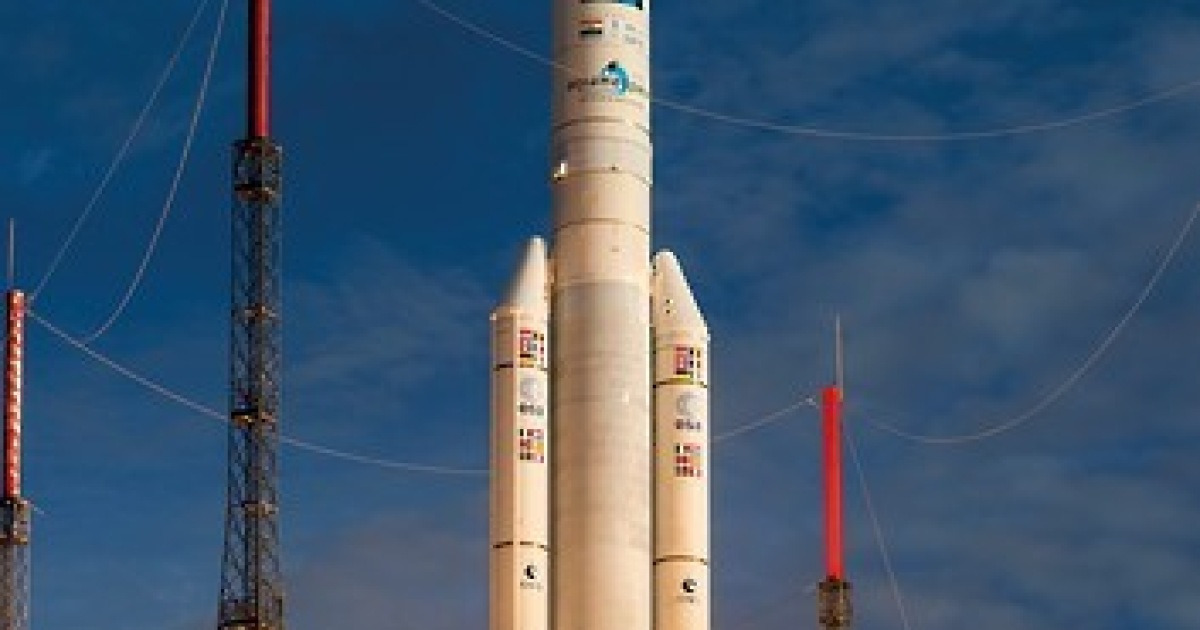 FRENCH GUIANA SPACE ARIANE ROCKET LAUNCH