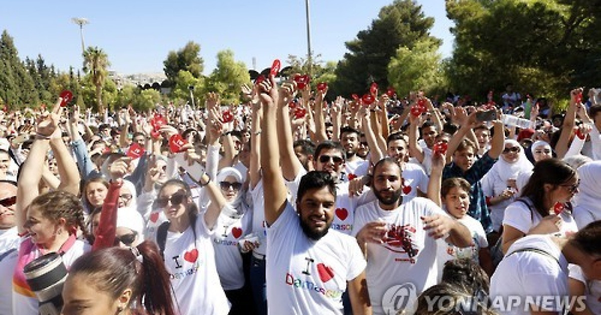 SYRIA DAMASCUS FESTIVAL