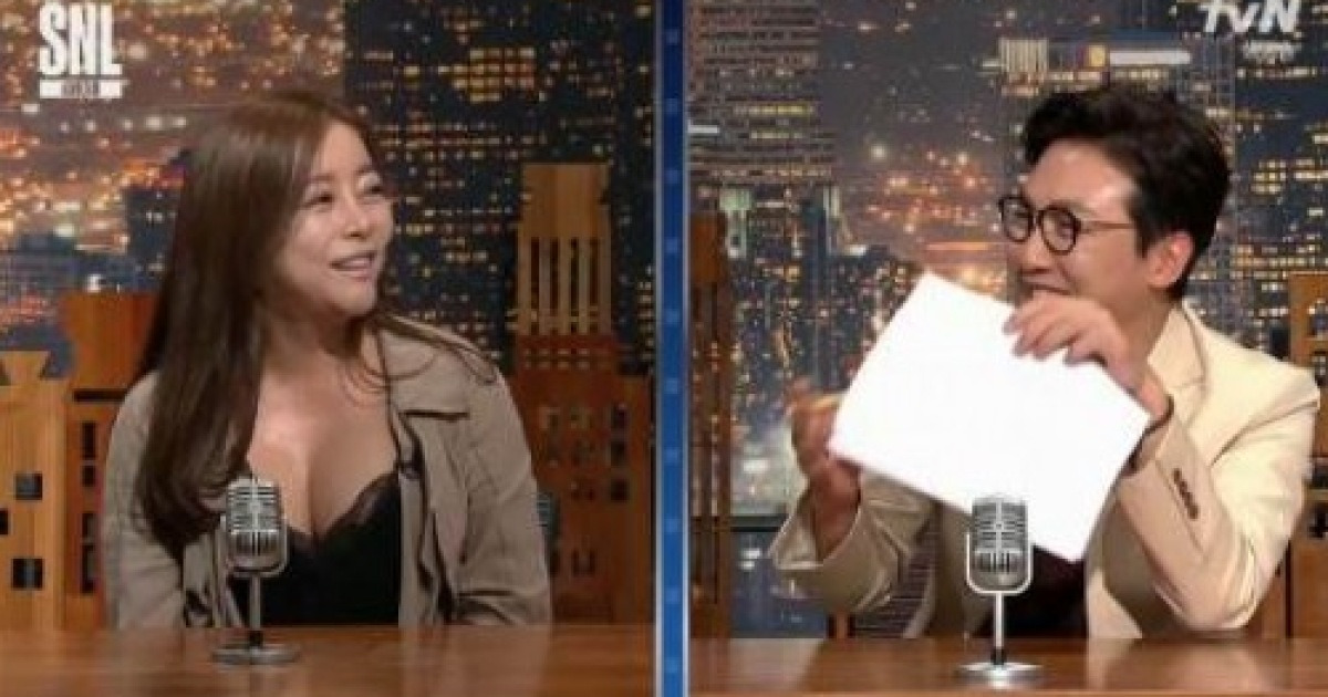 'SNL8' 화요비, 탁재훈에 "출산 계획 없냐" 엉뚱
