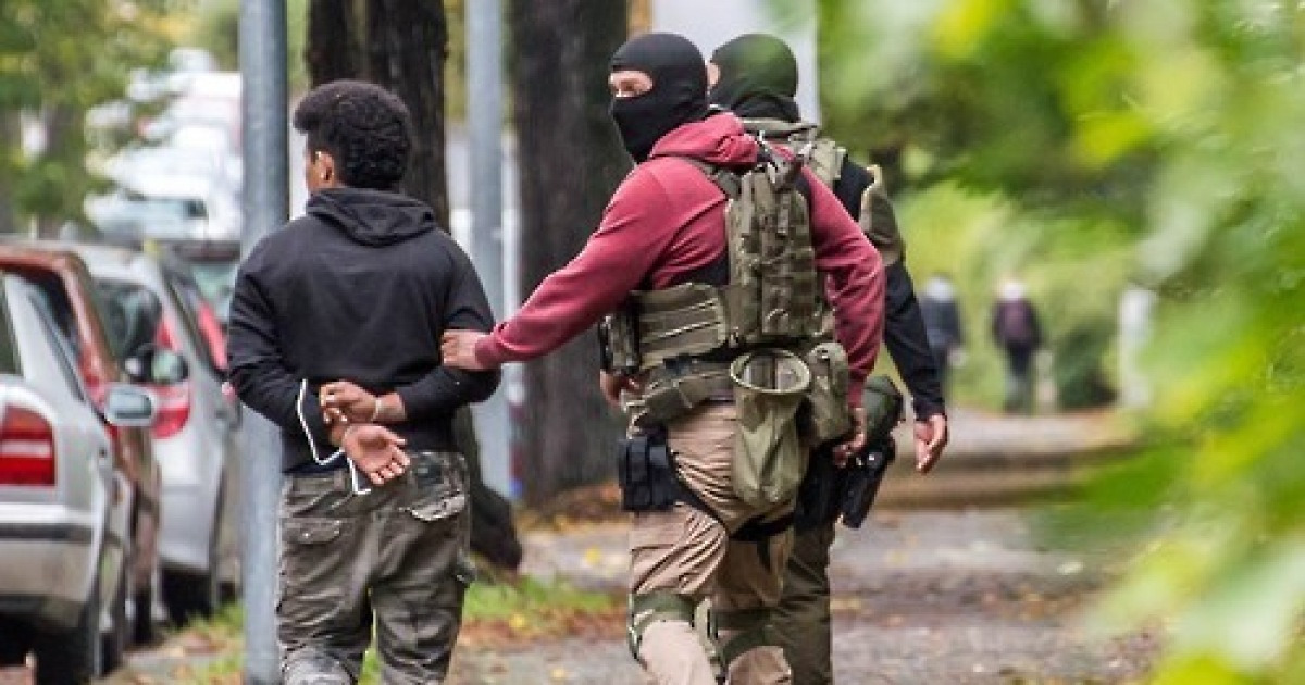 GERMANY POLICE RAIDS CHEMNITZ