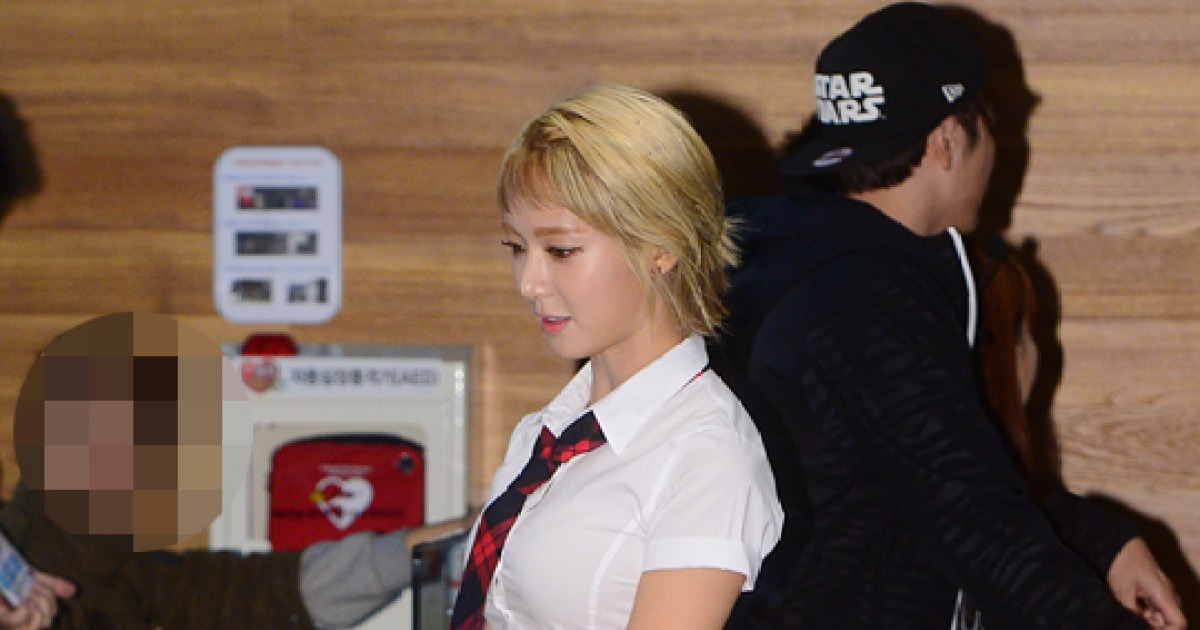 [TD포토] AOA 초아 '청순 글래머 몸매~'