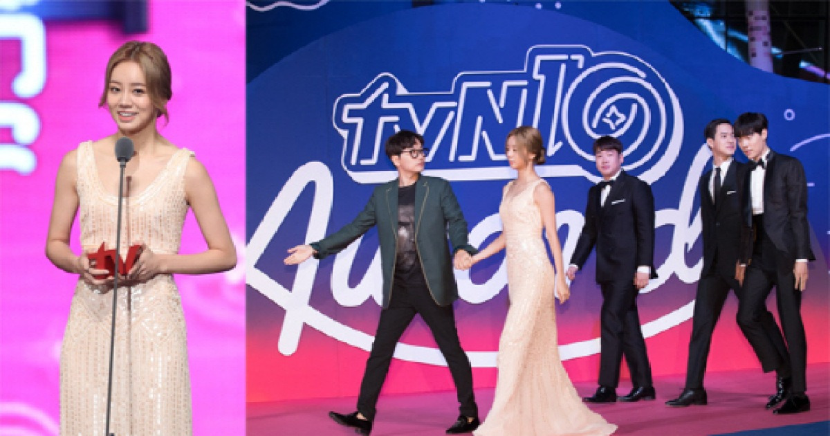 박보검도 반한 혜리 "오늘도 예쁘다. 제 와이프 덕선" 'tvN10 어워즈'