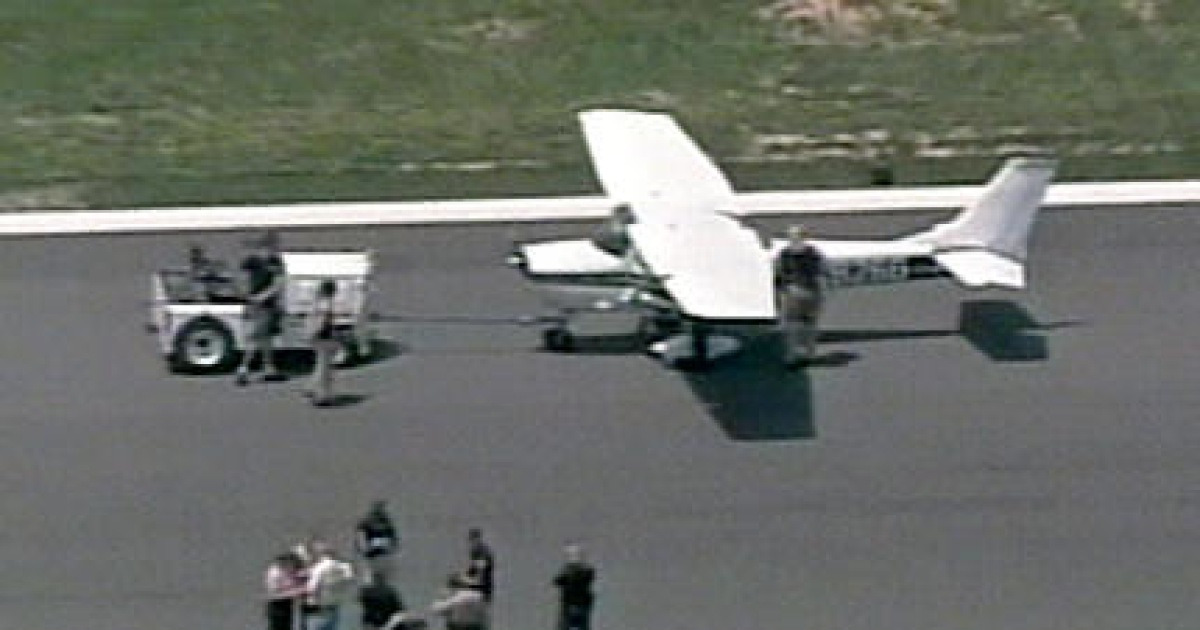 워싱턴 상공 비행한 세스나기