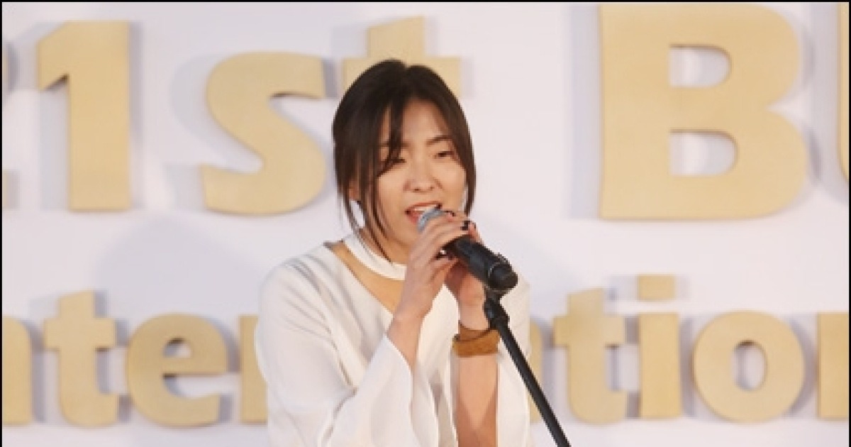 포토]두번째겨울 박가영 행복하게 찍었어요