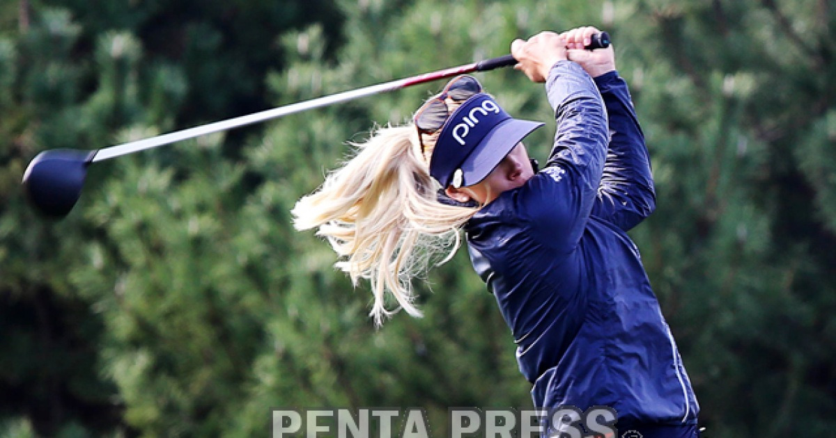 [포토] 퍼닐라 린드버그 - 2016 LPGA KEB 하나은행 챔피언십 1라운드 (36)