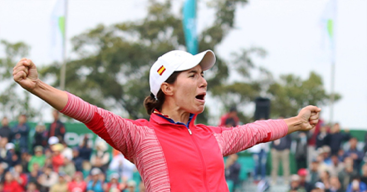 [포토] 생애 첫 우승의 감격 포효 - 2016 LPGA KEB 하나은행 챔피언십 (7)