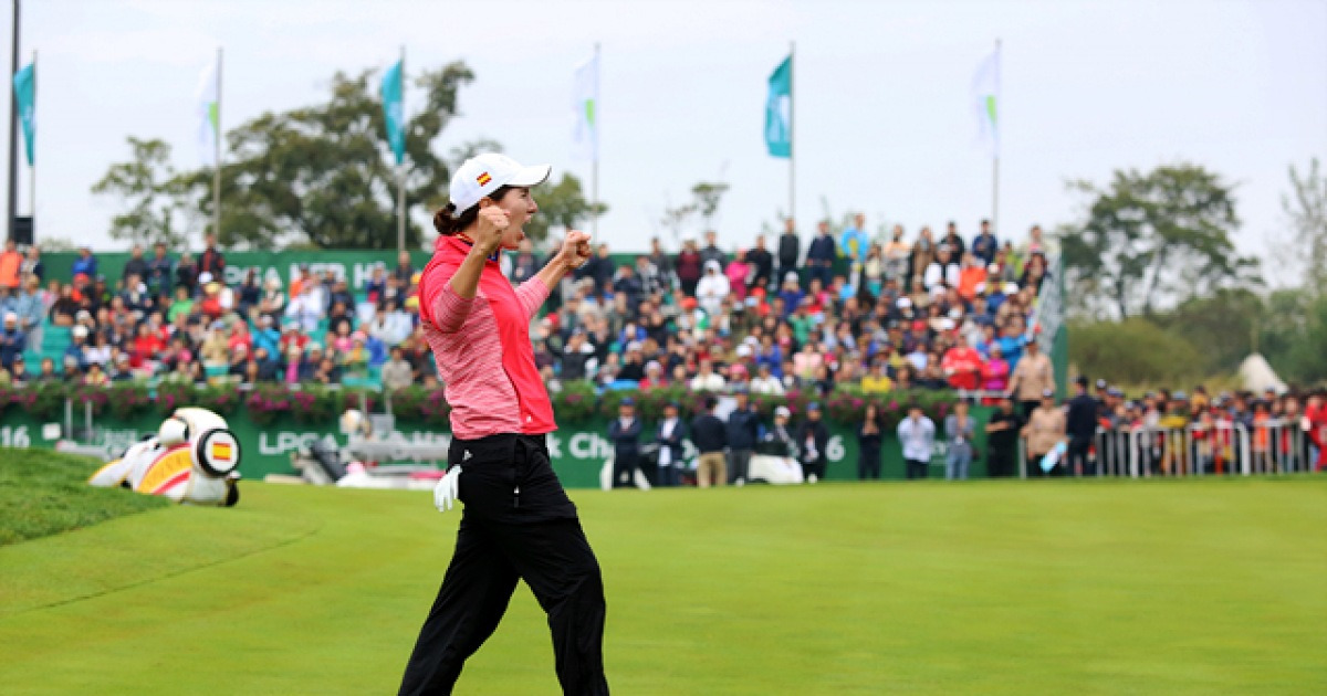 [포토] 우승자의 포효 - 2016 LPGA KEB 하나은행 챔피언십 (9)