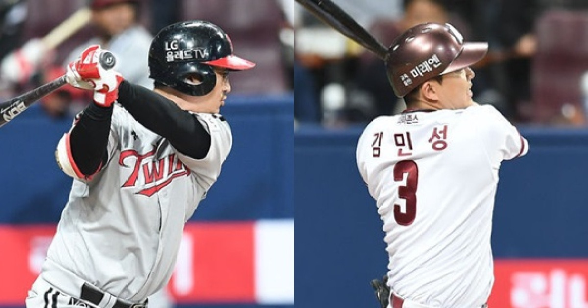 [준PO3] LG-넥센 라인업 공개.. LG는 '좌타 선봉'-넥센 '김민성 DH'