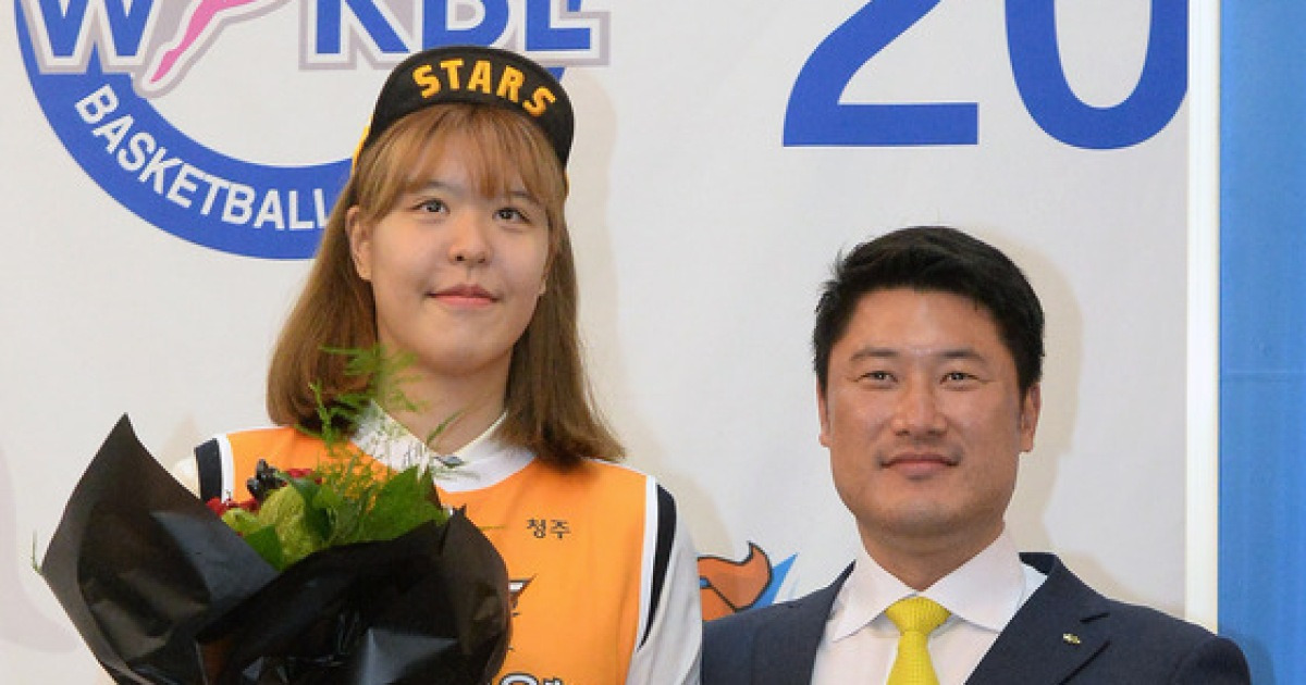 [WKBL] '195cm 국대 센터' 박지수, 1순위로 KB스타즈행(종합)