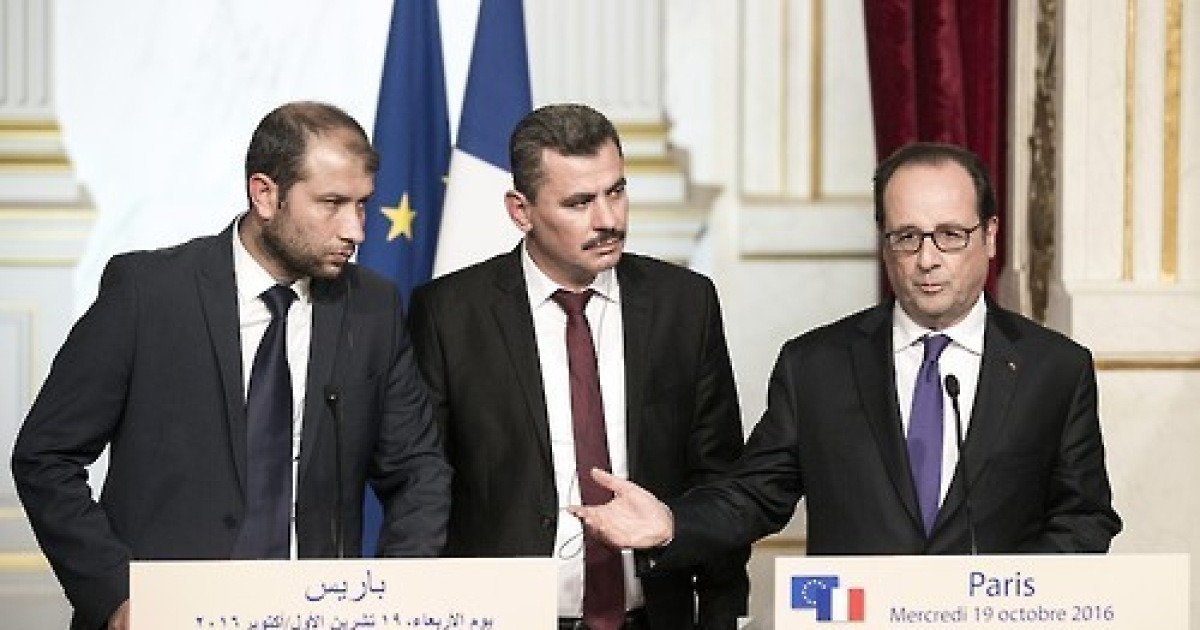 FRANCE SYRIA UNREST ALEPPO