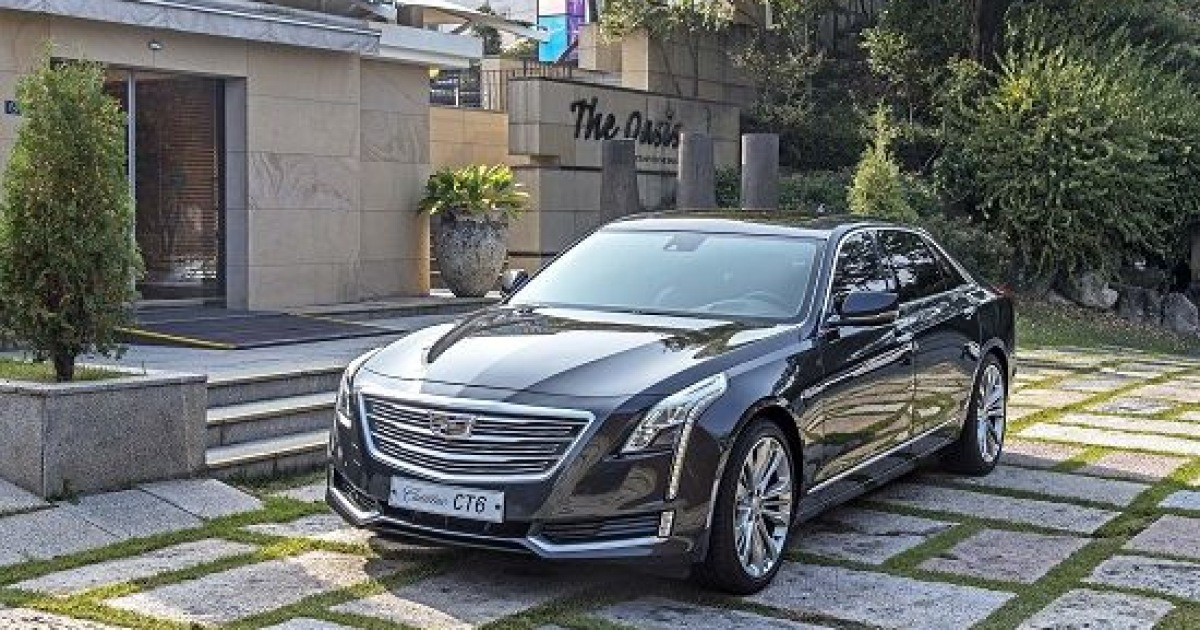 캐딜락, 반얀트리 클럽앤스파 서울서 플래그십 'CT6' 전시