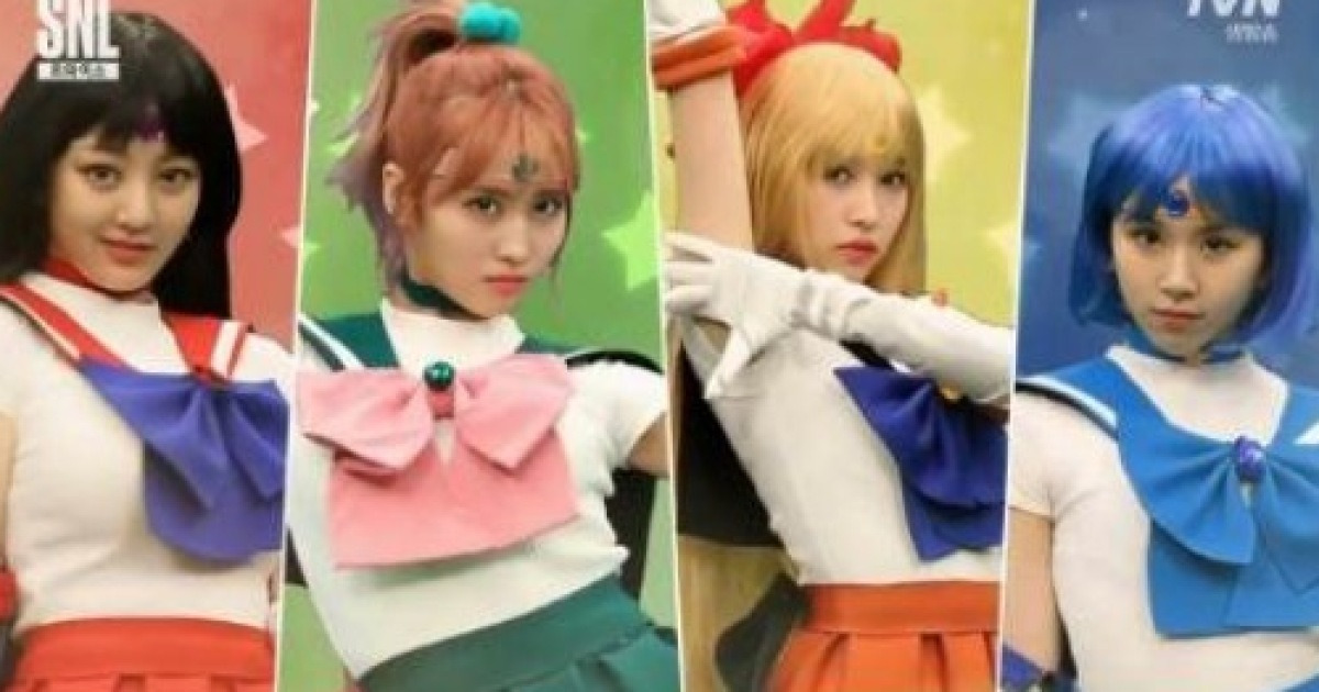 'SNL8' 권혁수X트와이스 세일러문 패러디..다음엔 코난