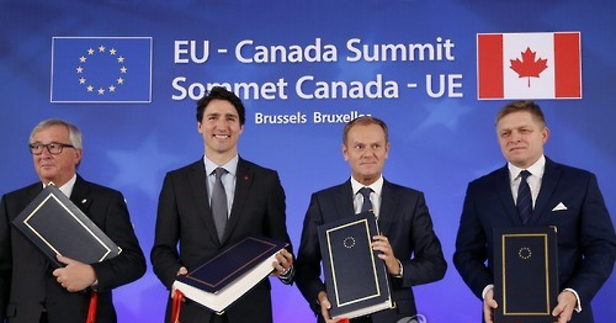 BELGIUM EU CANADA SUMMIT CETA