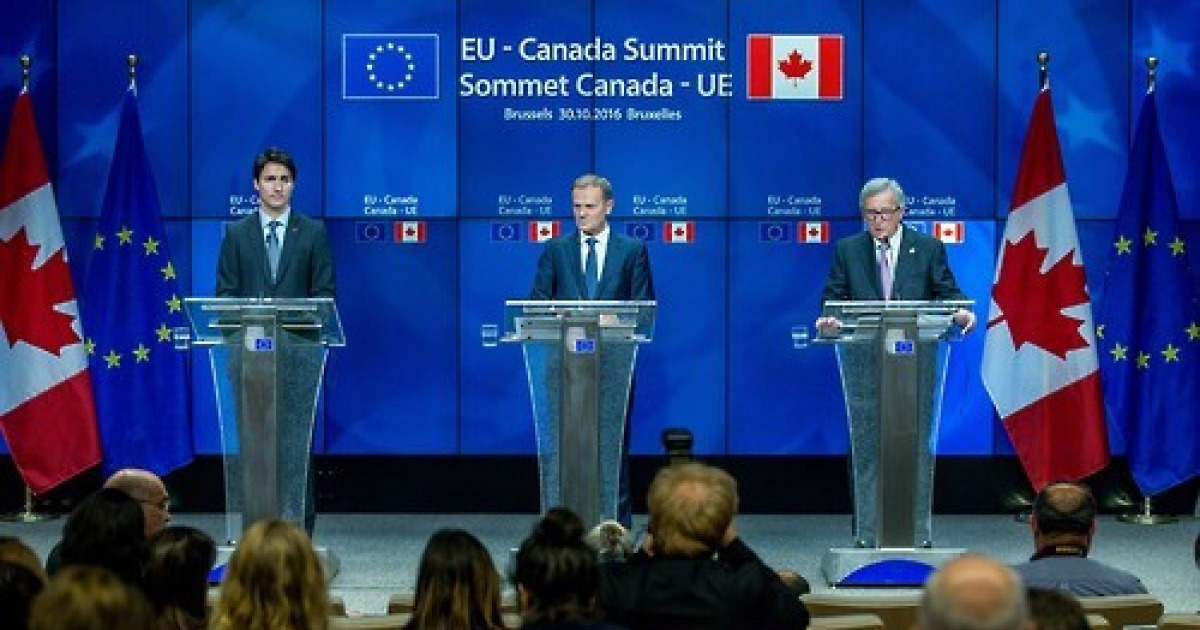 BELGIUM EU CANADA SUMMIT CETA
