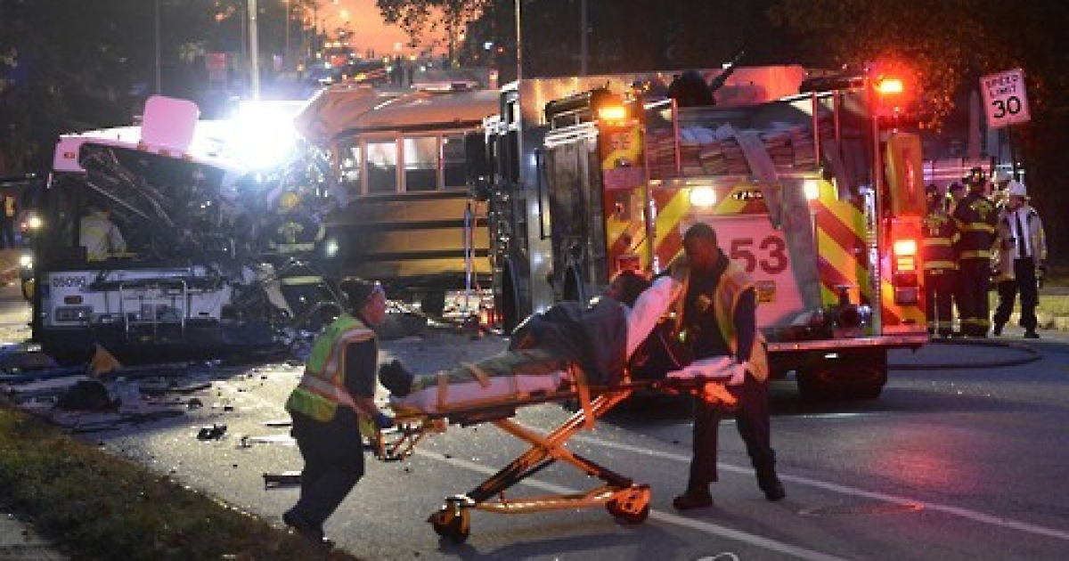 Baltimore Fatal Bus Crash