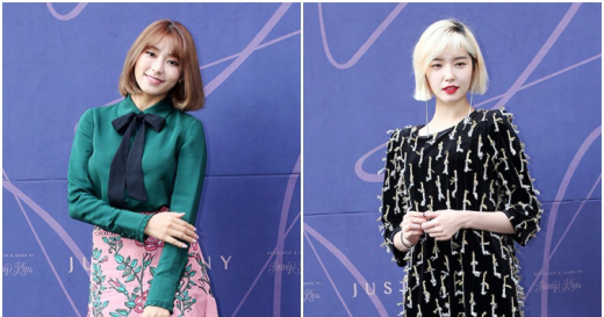 [bnt포토s] '섹시vs청초' 보라-김새롬, 같은 단발 다른 느낌