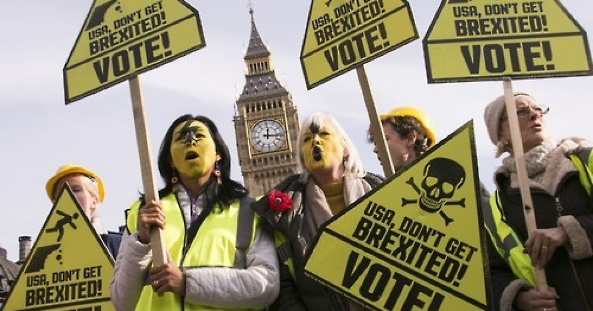 AVAAZ Call to Vote Action in London