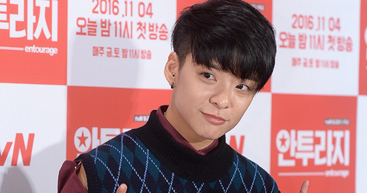 엠버 '깜찍한 V' [MBN포토]