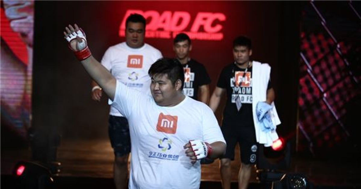 아오르꺼러, 로드FC 034 무제한급서 가와구치 유스케에 1R TKO 승