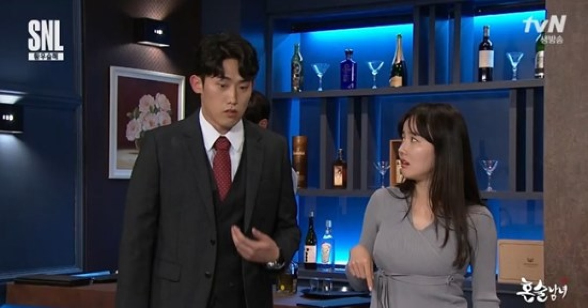 'SNL8' 민진웅, 황우슬혜 남친으로 특별출연..성대모사 퍼레이드