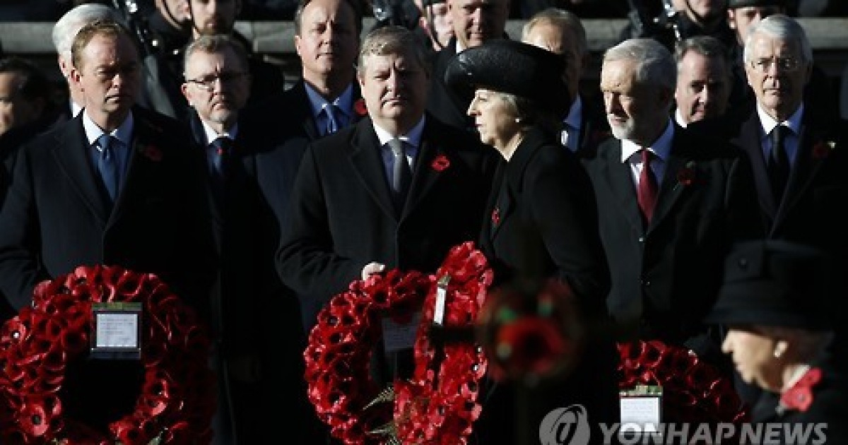 Britain Remberance Sunday