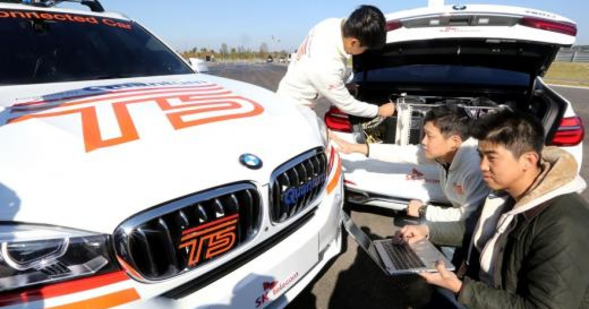 SK텔레콤-BMW, 세계 최초 '5G 커넥티드카' 선봬