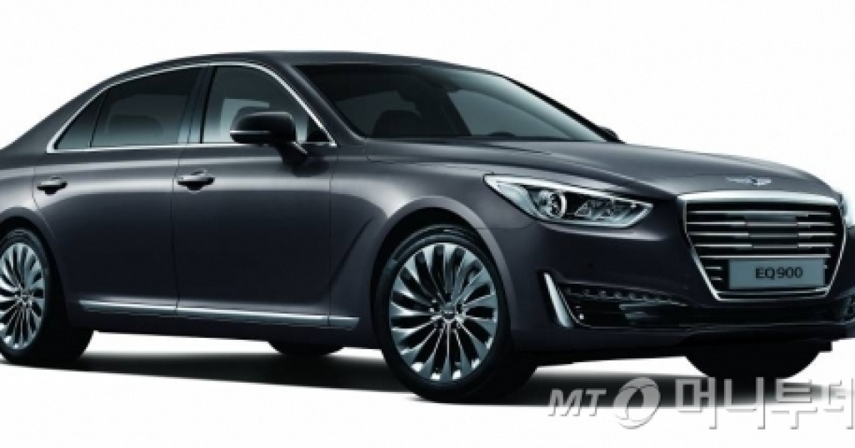 제네시스 EQ900, 북미 '올해의 차' 최종 후보 선정