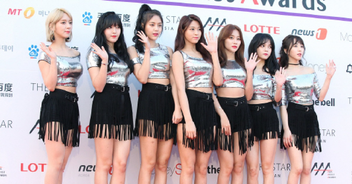 AOA, 은박지 의상도 블링블링하게~ (AAA 시상식)