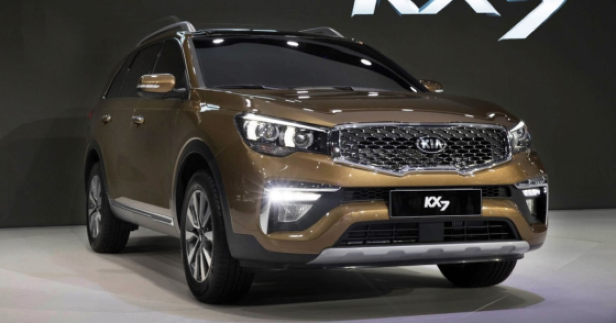 기아차, KX7 '첫 선' 고성장 中 고급 SUV 시장 공략