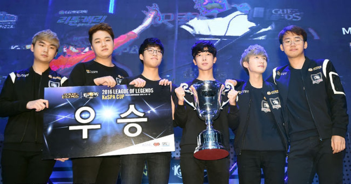[사진]LOL KeSPA컵 우승을 거둔 ROX