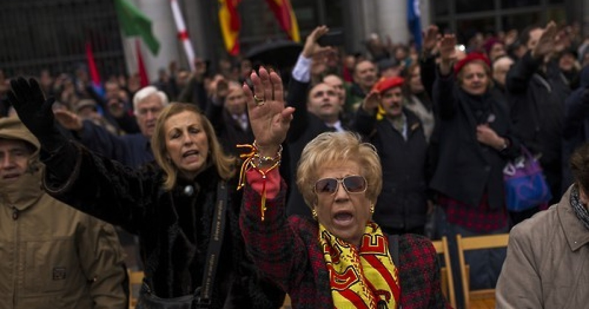 Spain Right Wing Rally